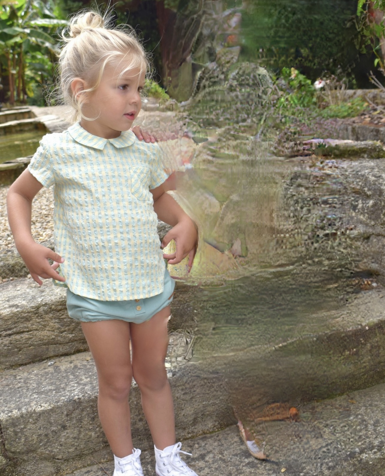 Conjunto camisa y bombacho para niño colección Perú de Lolit | Primer Bebé