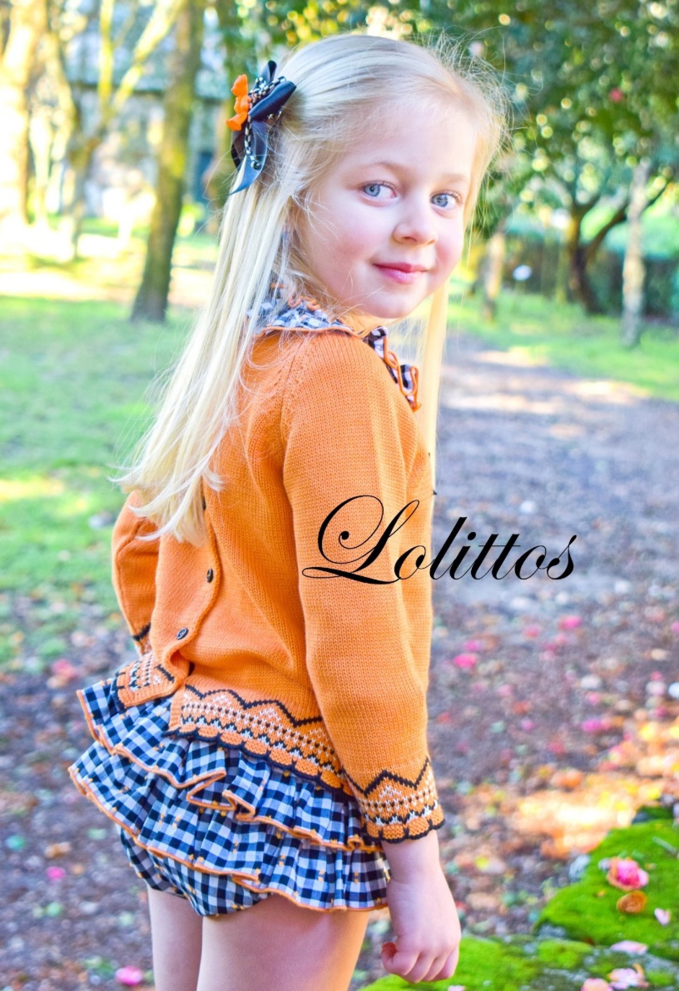 Sweater and bloomers set for girl Bear Collection by Lolittos. | Primer ...